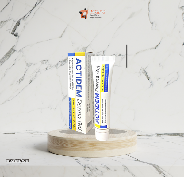 Gel Giảm Mụn Giảm Thâm Actiderm Derma Gel 18g– Braind