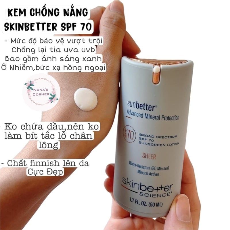 KCN Skinbetter Science Sunbetter Sheer Broad Spectrum SPF 70 Sunscreen– Braind