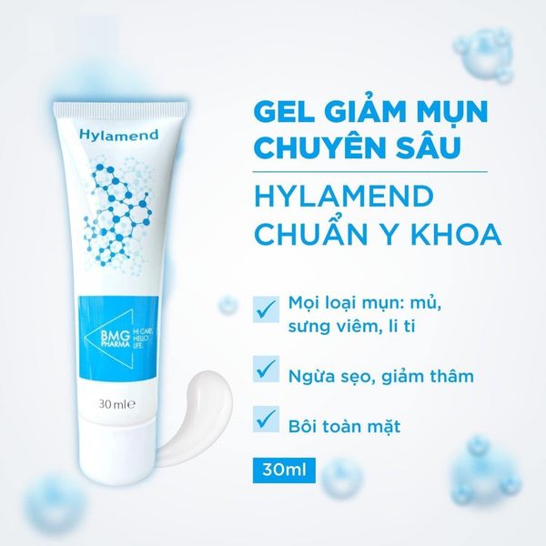 Hylamend BMG 30ml_ Kem Ngăn Ngừa Nhiễm khuẩn,Phục Hồi Tổn Thương Da Sa ...