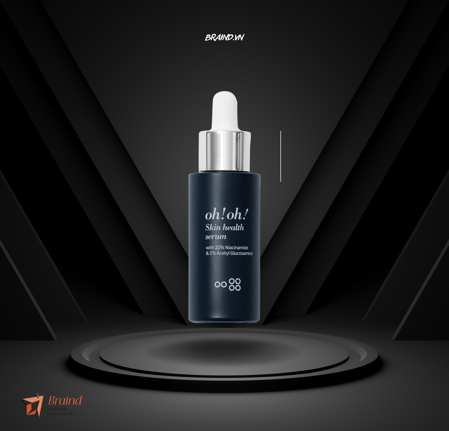 Serum oh!oh! Dưỡng Sáng Da, Giảm Thâm Nám 30ml Skin Health Serum– Braind