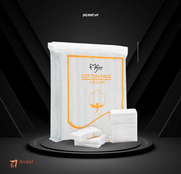Bông tẩy trang con mèo 222 miếng Cotton Pads - BTT– Braind