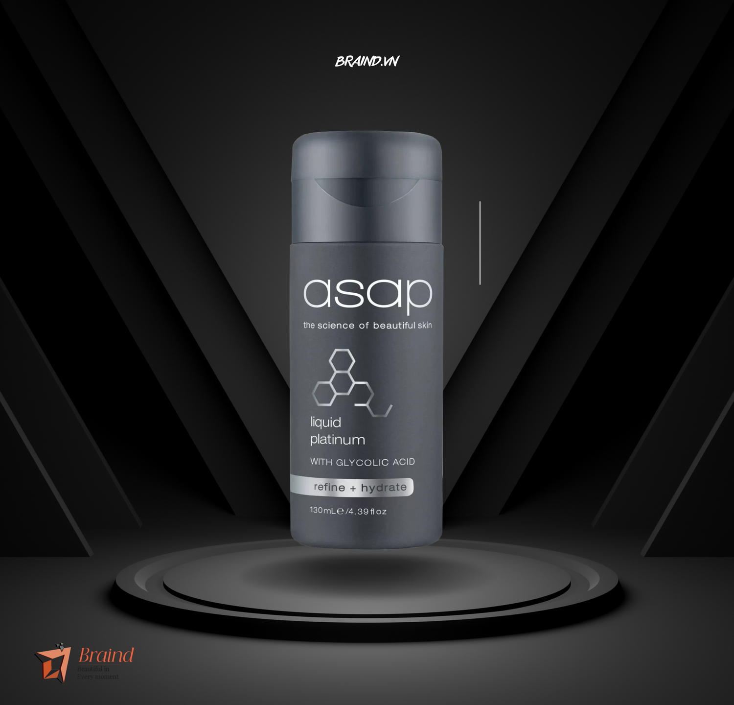 Nước thần bạch kim AHA Liquid Platinum - Tẩy tế bào chết hóa học Asap ...