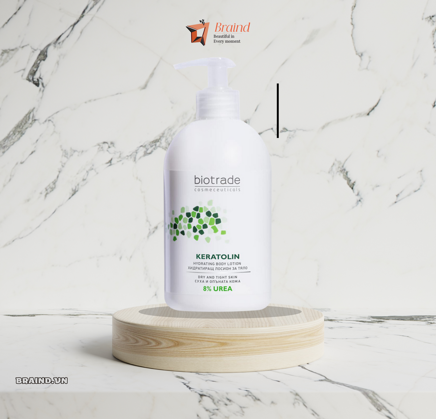 Biotrade Keratolin Body Hydrating Lotion 8% Urea– Braind