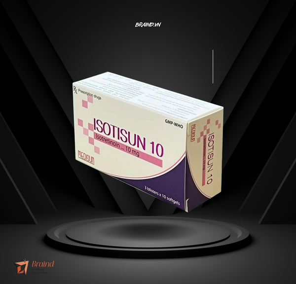 ISOTISUN 20 (Isotretinoin 20mg) – Thuốc điều trị mụn– Braind