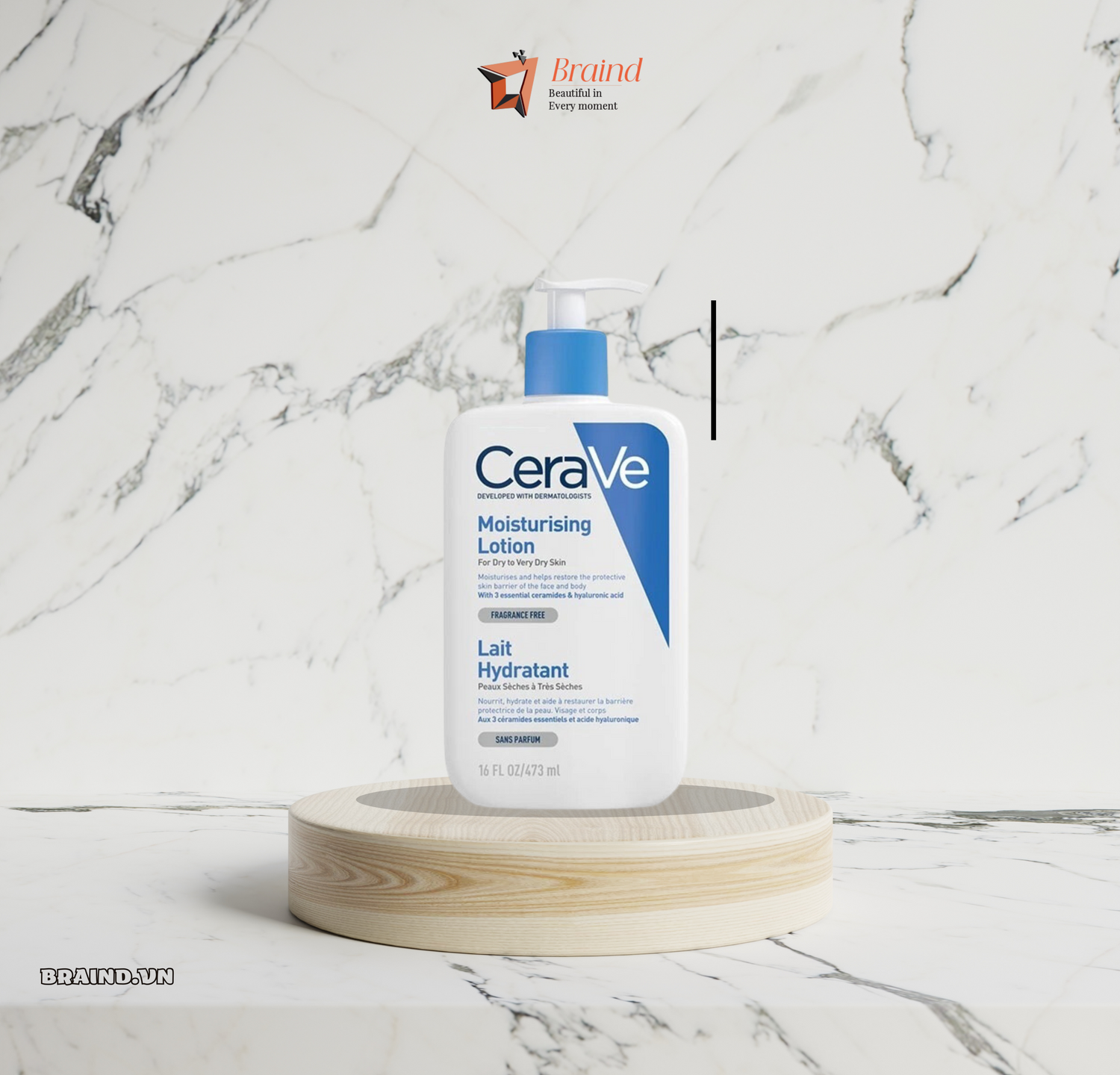 Cerave Renewing SA Cleanser 473ml– Braind