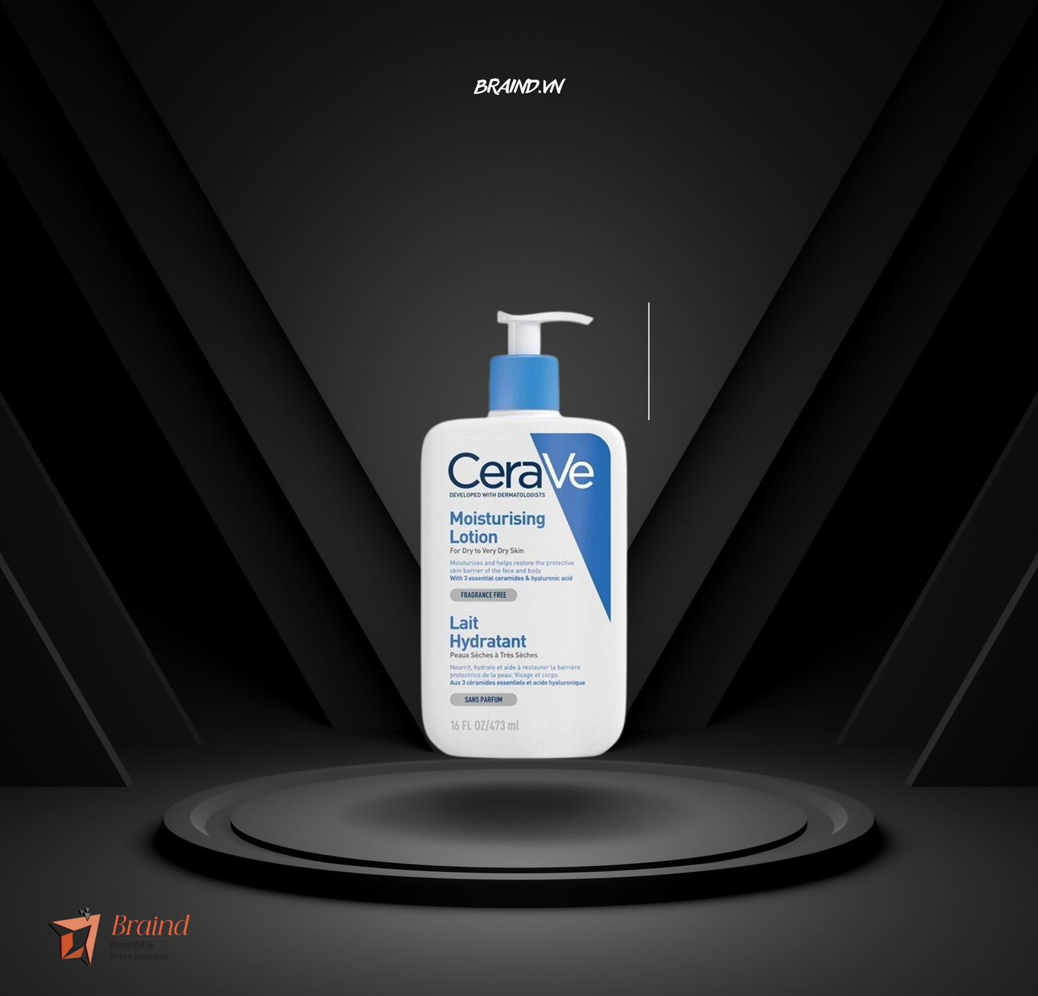 Cerave Renewing SA Cleanser 473ml– Braind