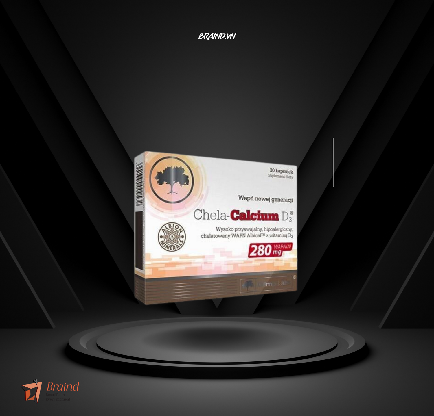 CHELA-CALCIUM D3 - BỔ SUNG CANXI– Braind