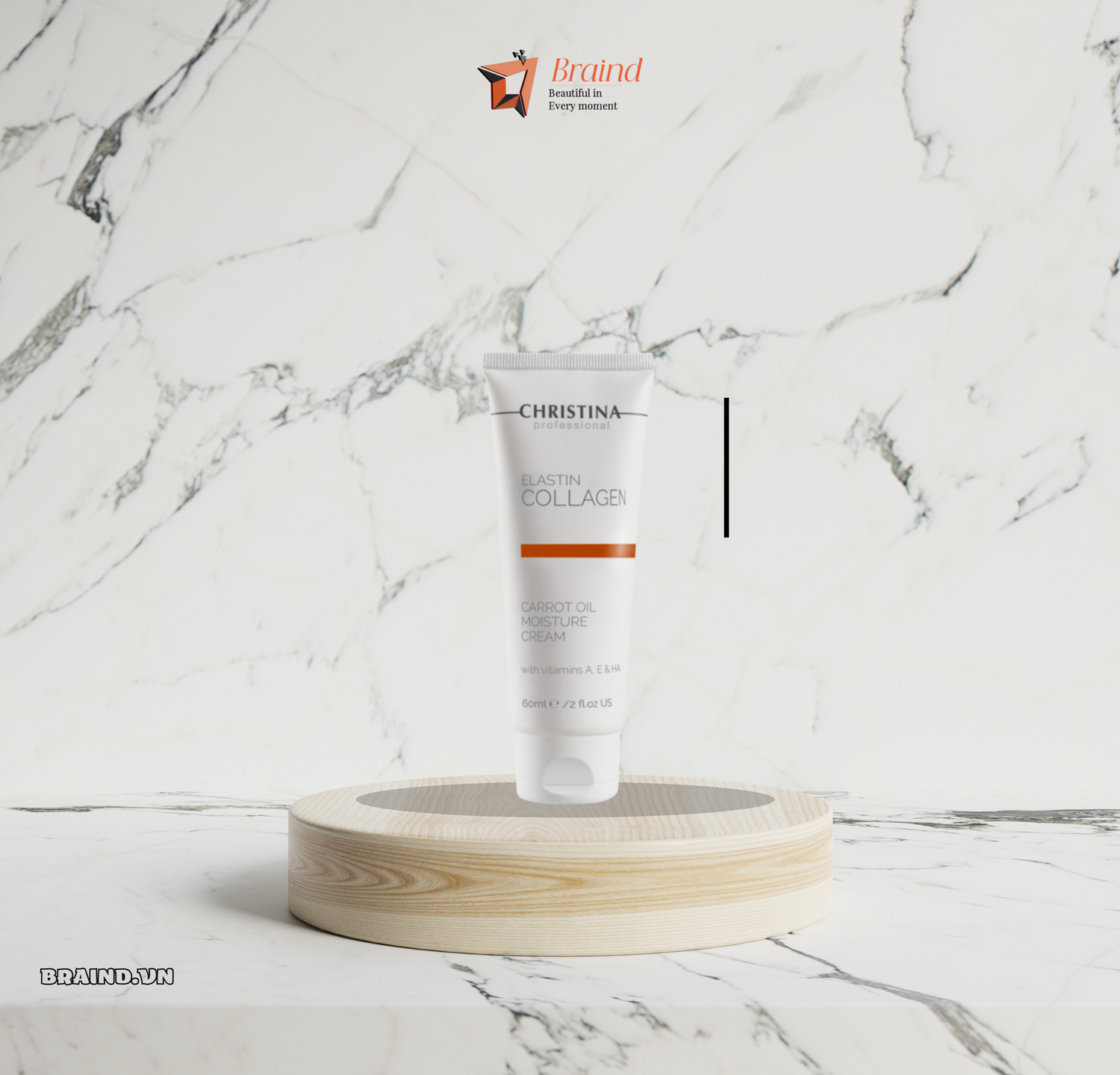 Christina Elastin Collagen Carrot Oil Moisture Cream 60ml– Braind