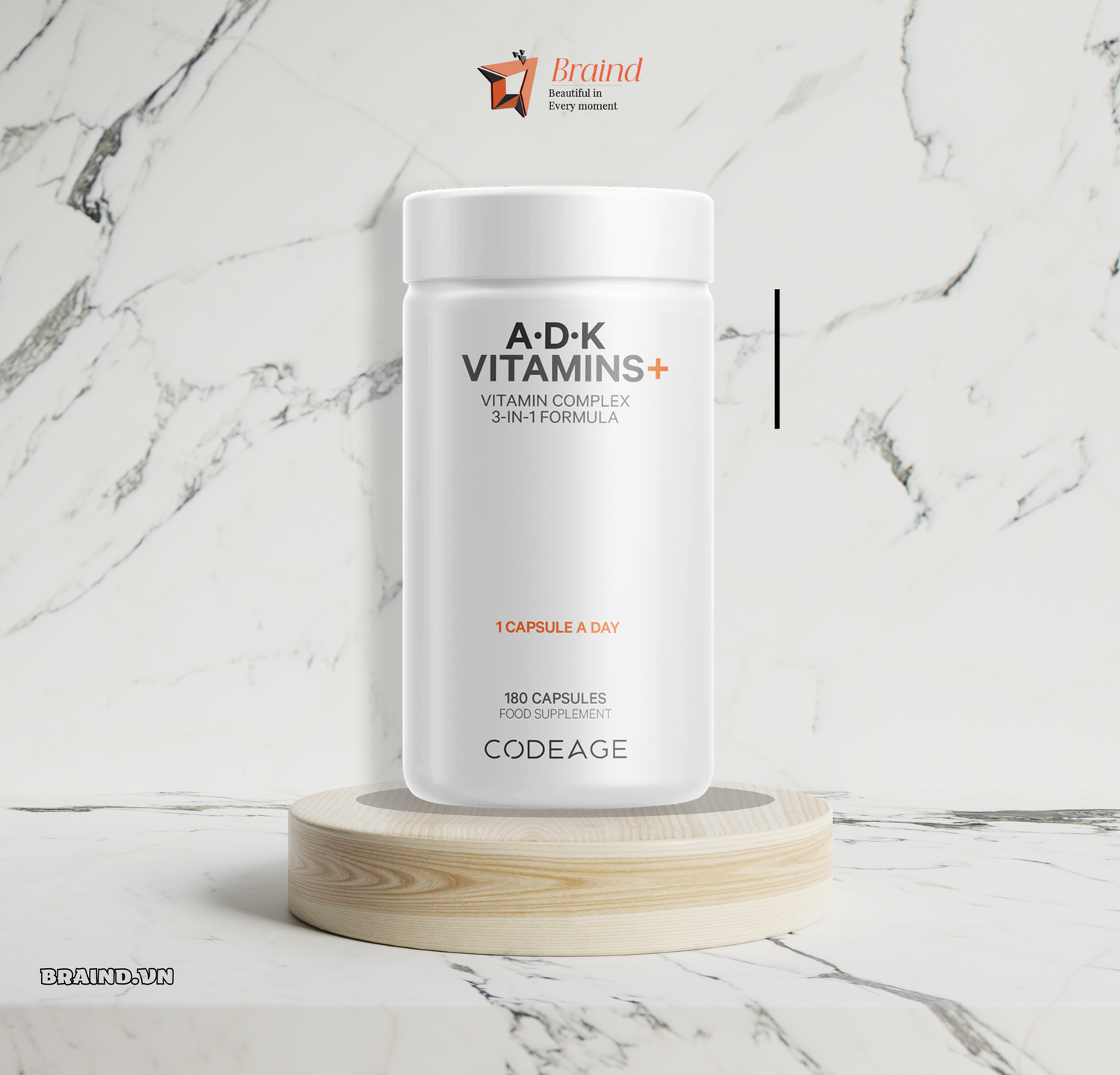 Codeage ADK VITAMINS– Braind