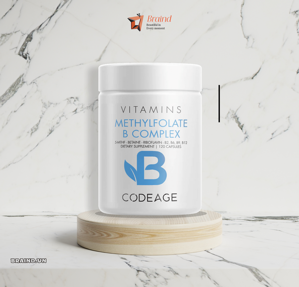 Codeage TPBVSK METHYLFOLATE B COMPLEX– Braind