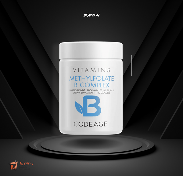 Codeage TPBVSK METHYLFOLATE B COMPLEX– Braind