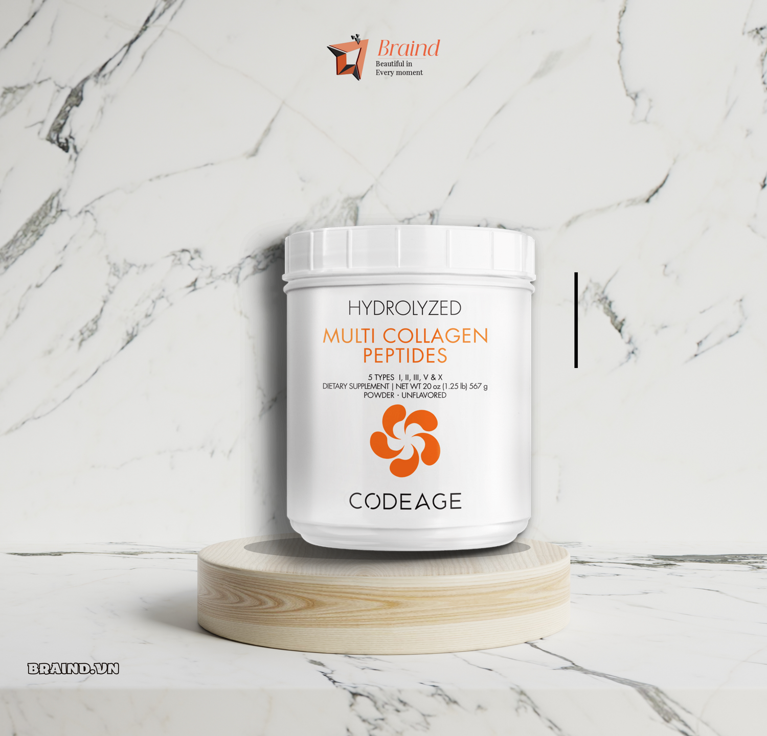 Bột Collagen Trẻ Hóa Da Code Age Hydrolyzed Multi Collagen Peptides Po ...
