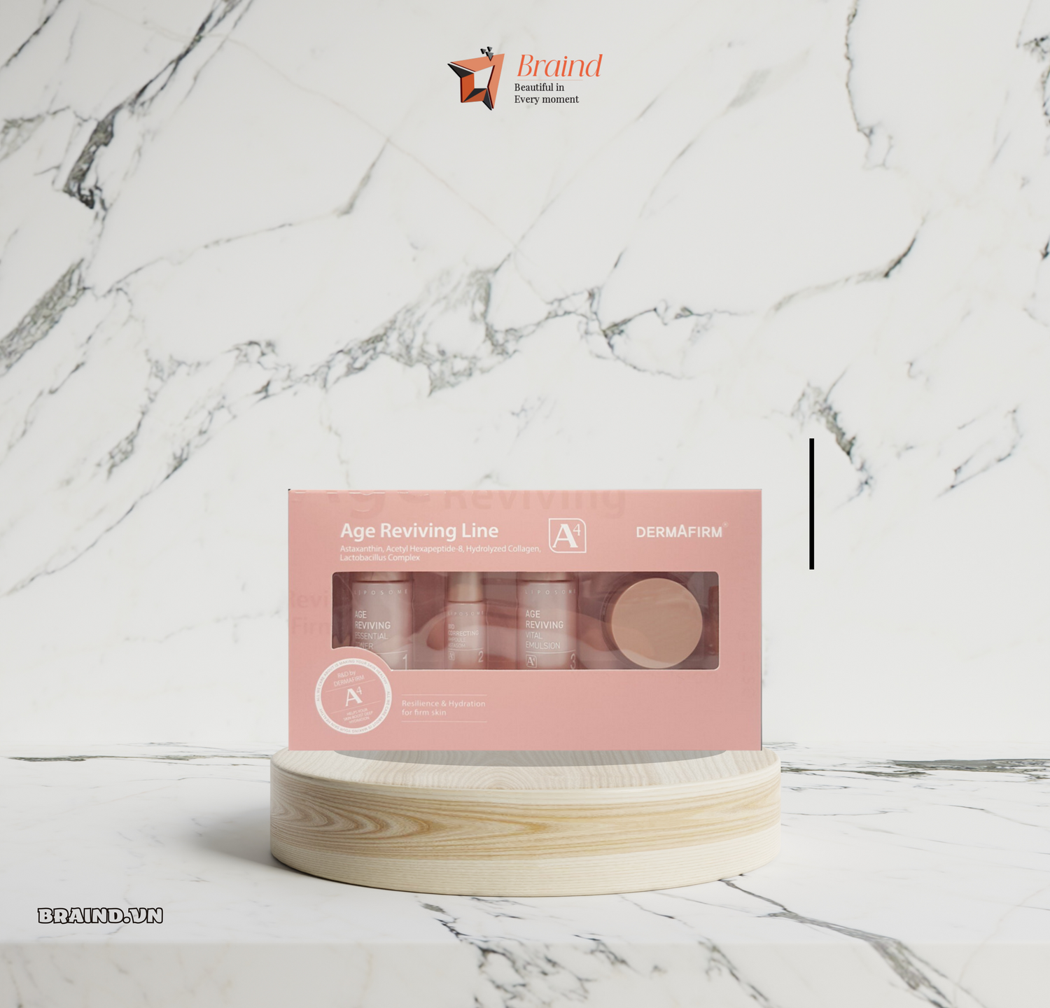 Dermafirm Age Reviving Kit A4– Braind