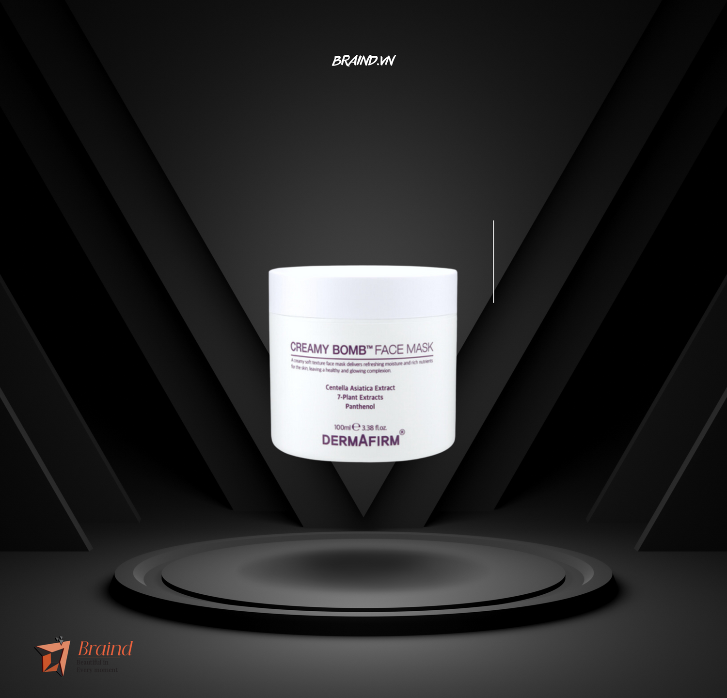 Dermafirm Creamy Bomb Face Mask– Braind