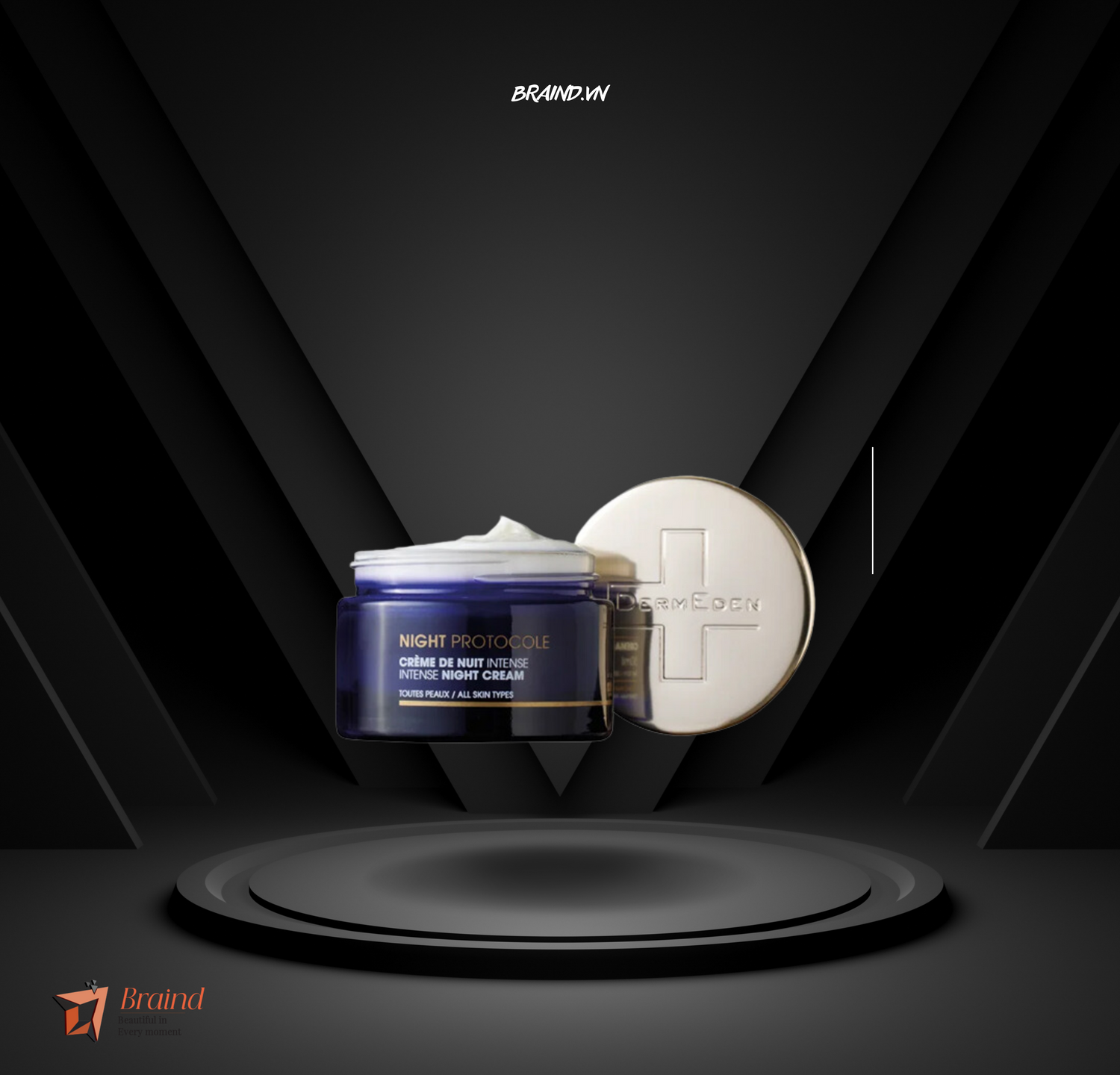 DERMEDEN NIGHT PROTOCOLE Intense Night Cream 50ml_– Braind