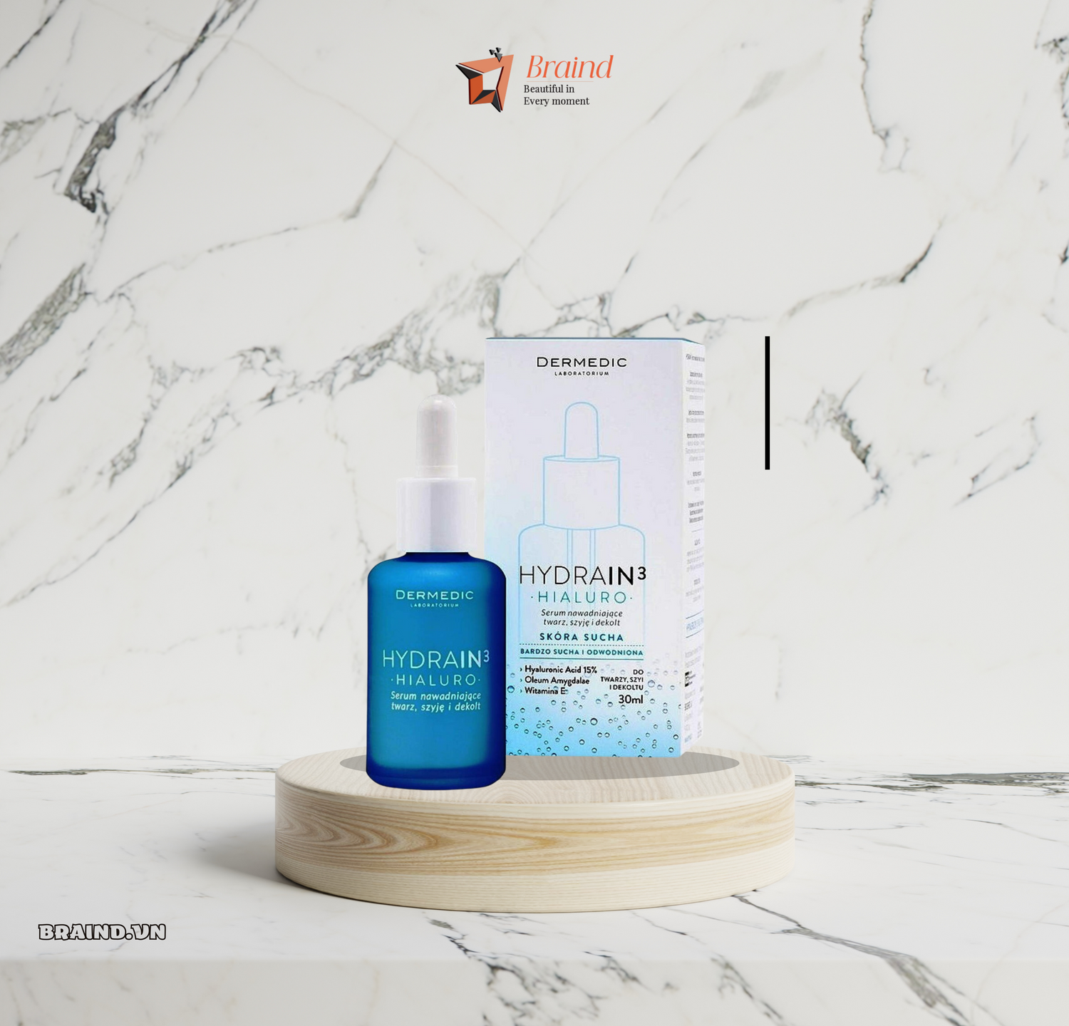 Dermedic HyDrain Hialuro serum– Braind