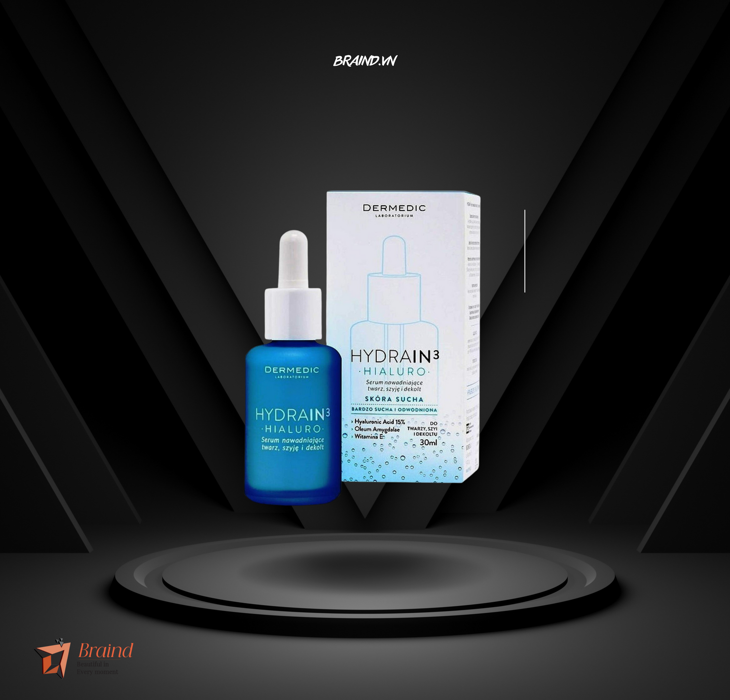 Dermedic HyDrain Hialuro serum– Braind