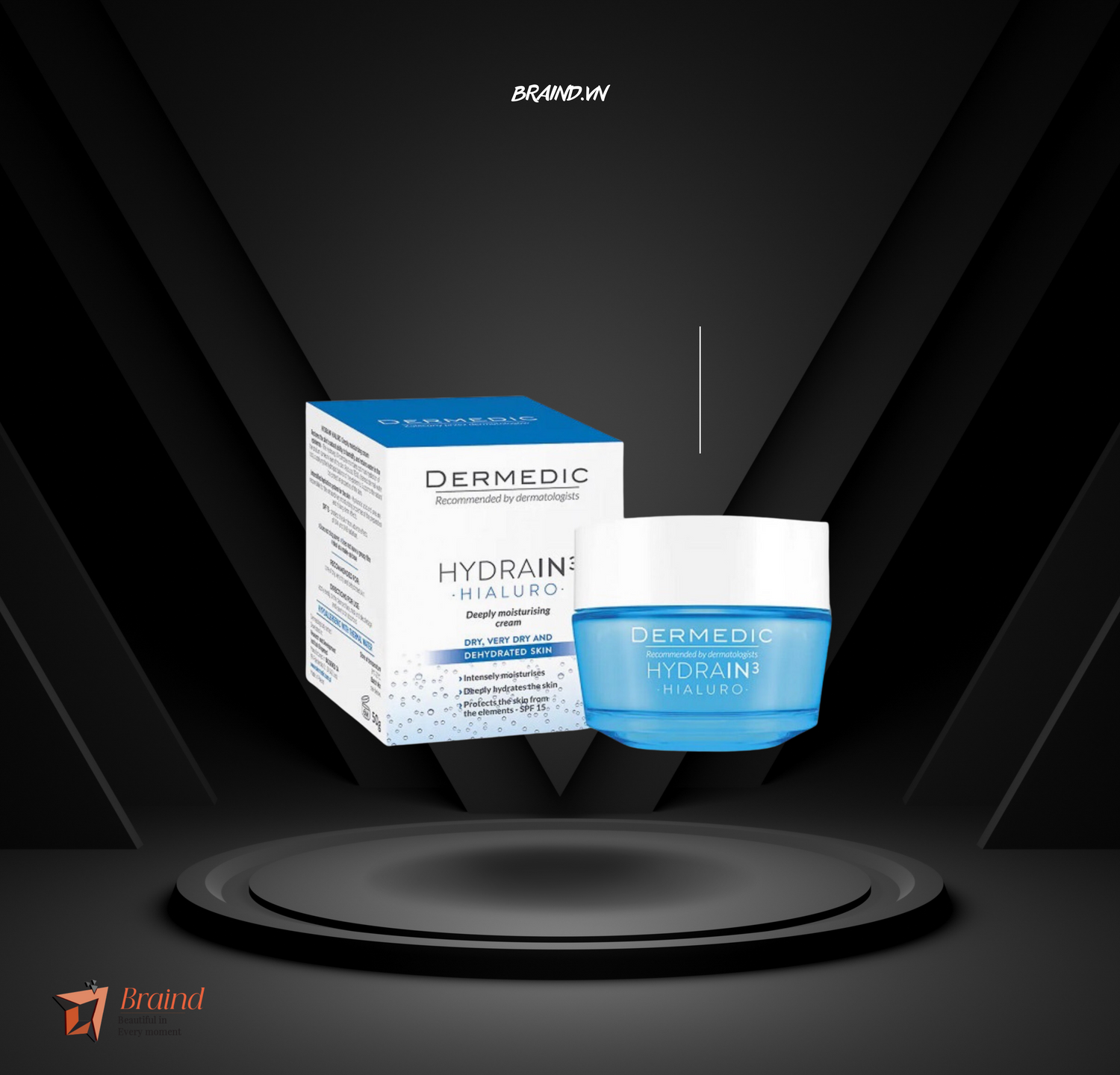 Dermedic HyDrain Hialuro cream– Braind