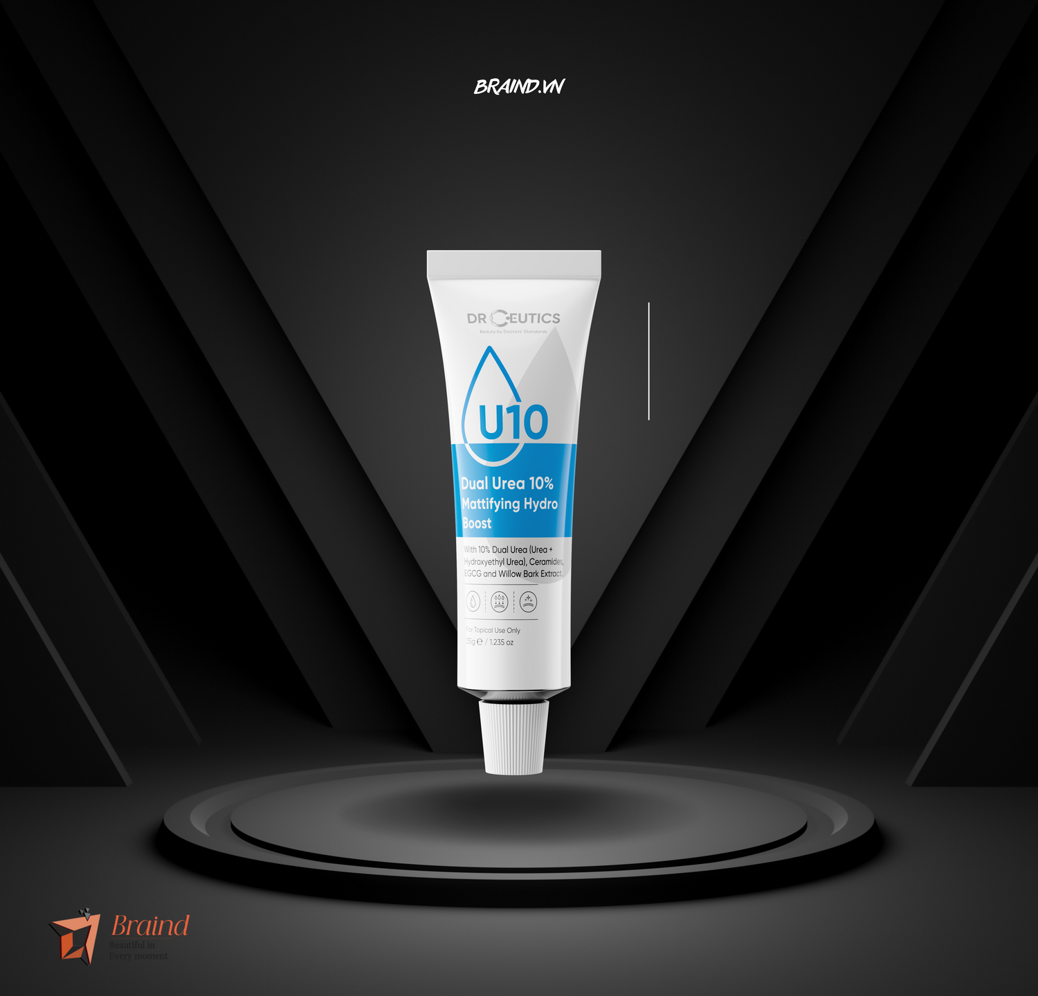 DUAL UREA 10_ MATTIFYING HYDRO BOOST– Braind