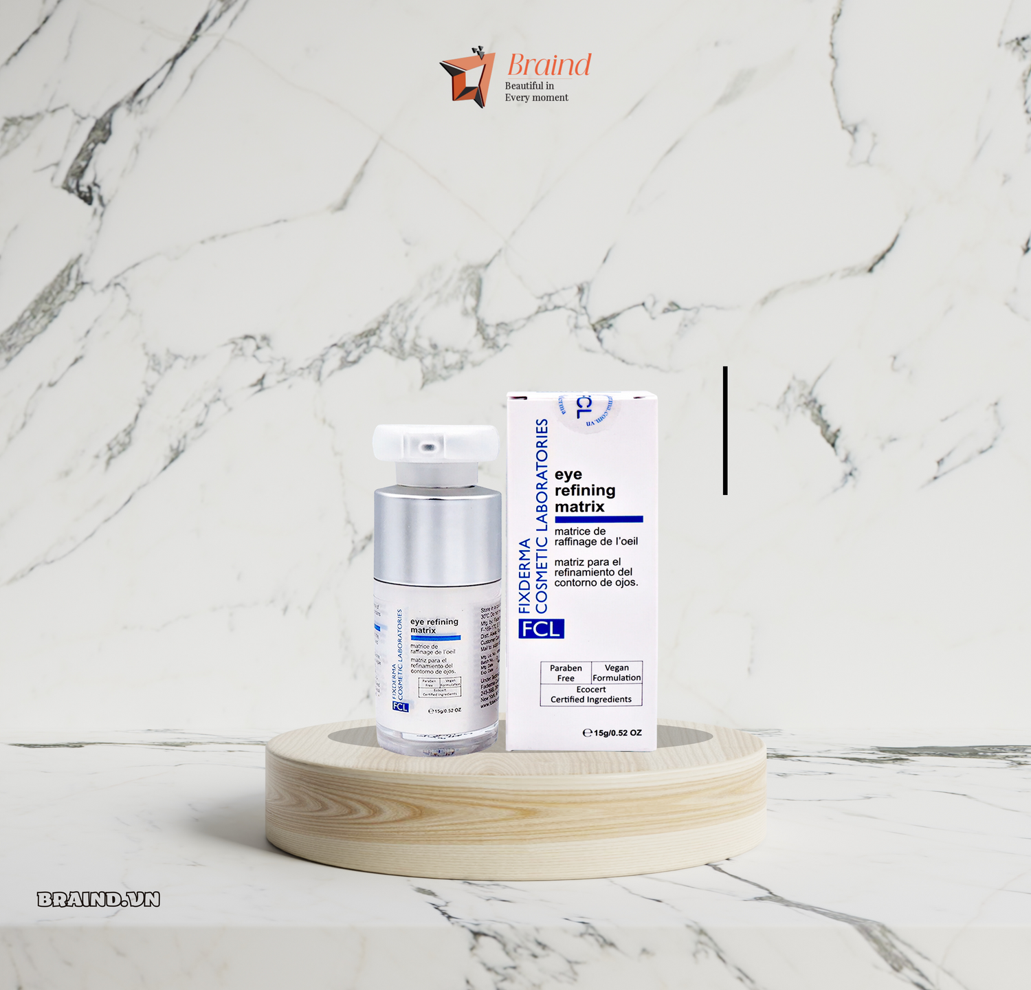 fixderma FCL Eye Refining Matrix 15g_– Braind