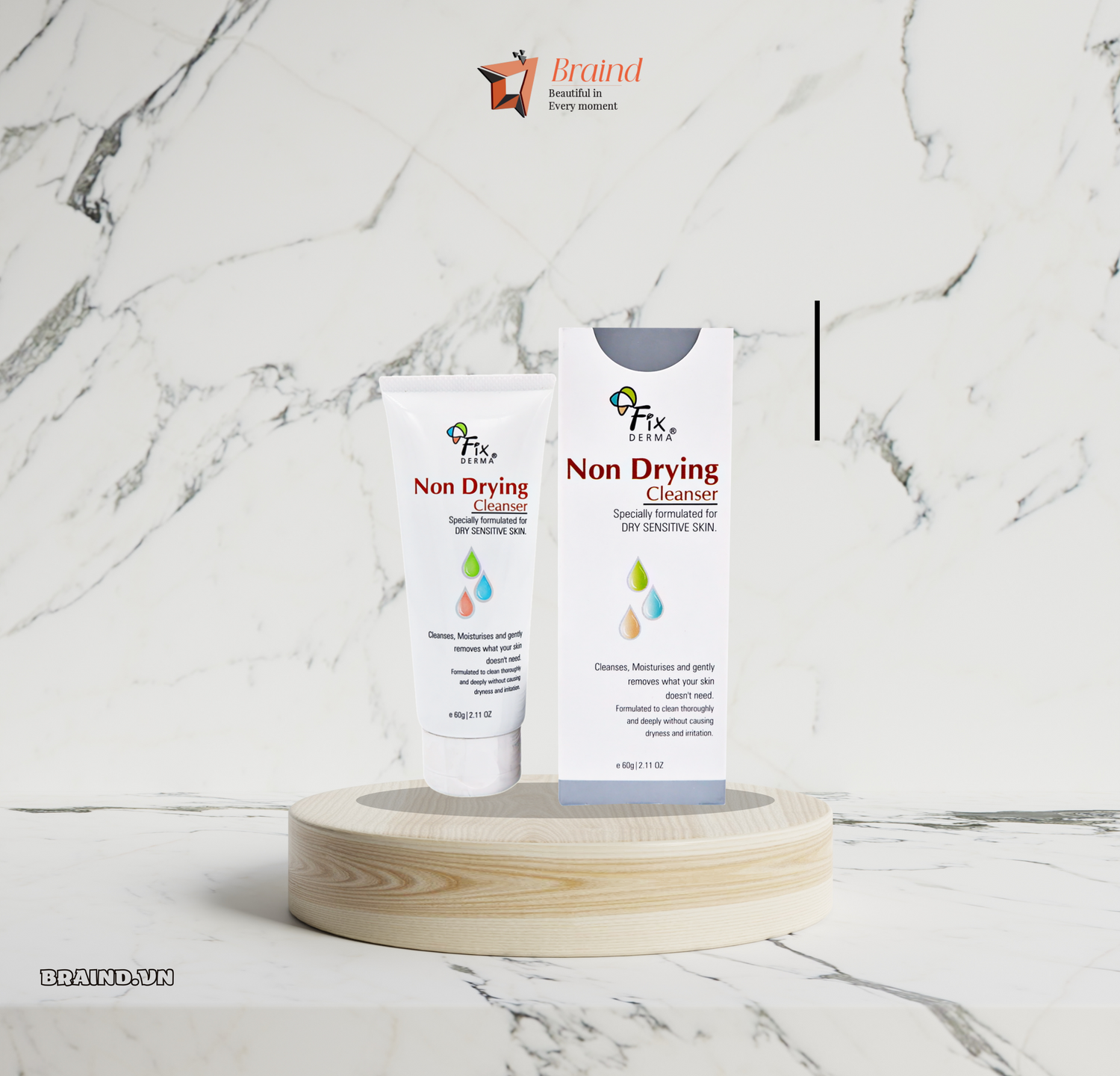 fixderma non drying cleanser_– Braind