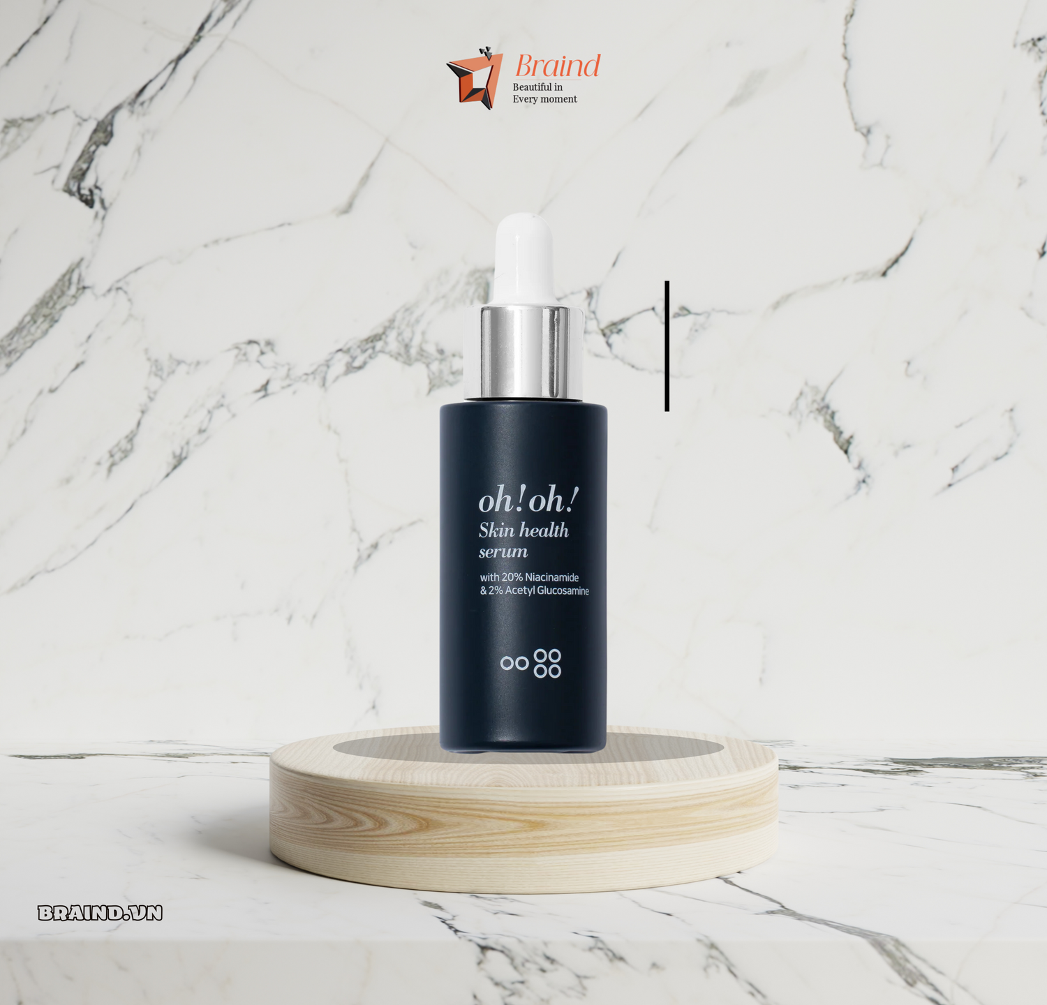 Serum oh!oh! Dưỡng Sáng Da, Giảm Thâm Nám 30ml Skin Health Serum– Braind