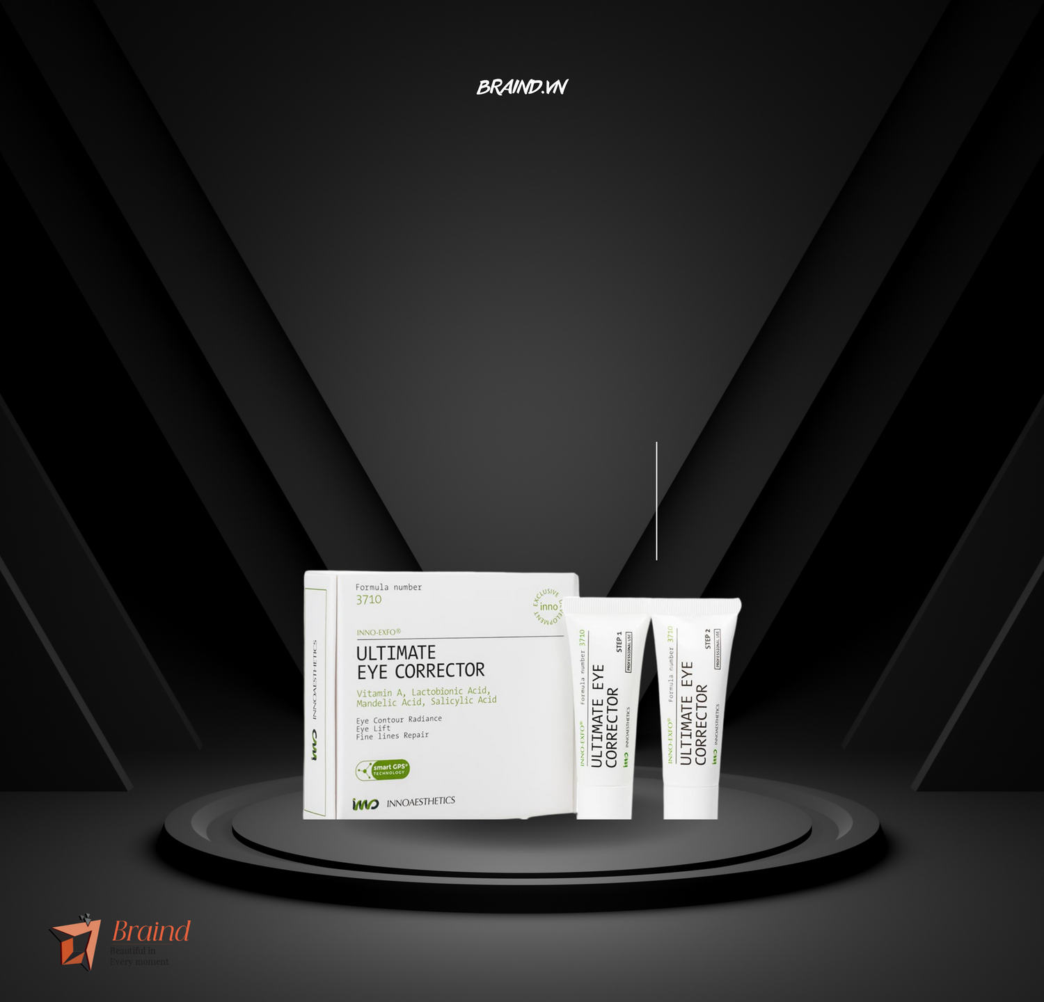 INNOAESTHETICS ULTIMATE EYE CORRECTOR BỘ ĐẶC TRỊ CÁC VẤN ĐỀ THÂM,NHĂN ...