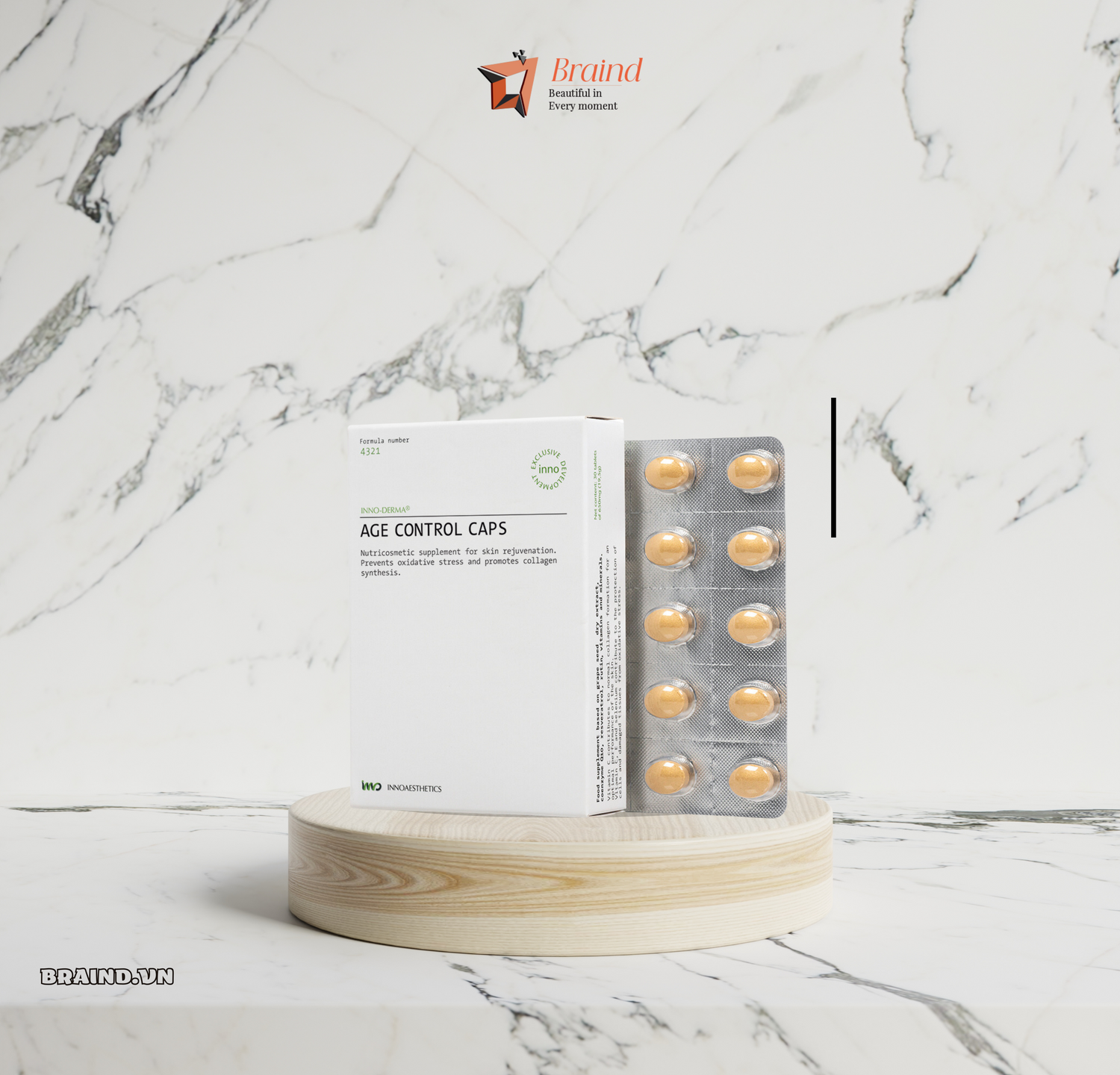 Innoaesthetics Age Control Caps– Braind