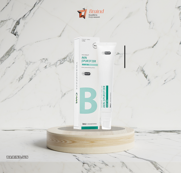INNO DERMA Innoaesthetics Akn ßPurifier Night Gel _ Gel đặc trị dành c ...