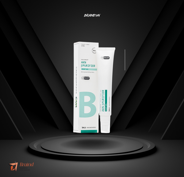 Gel điều trị mụn Innoaesthetics Inno-Derma AKN B-Purifier Night Gel 50 ...