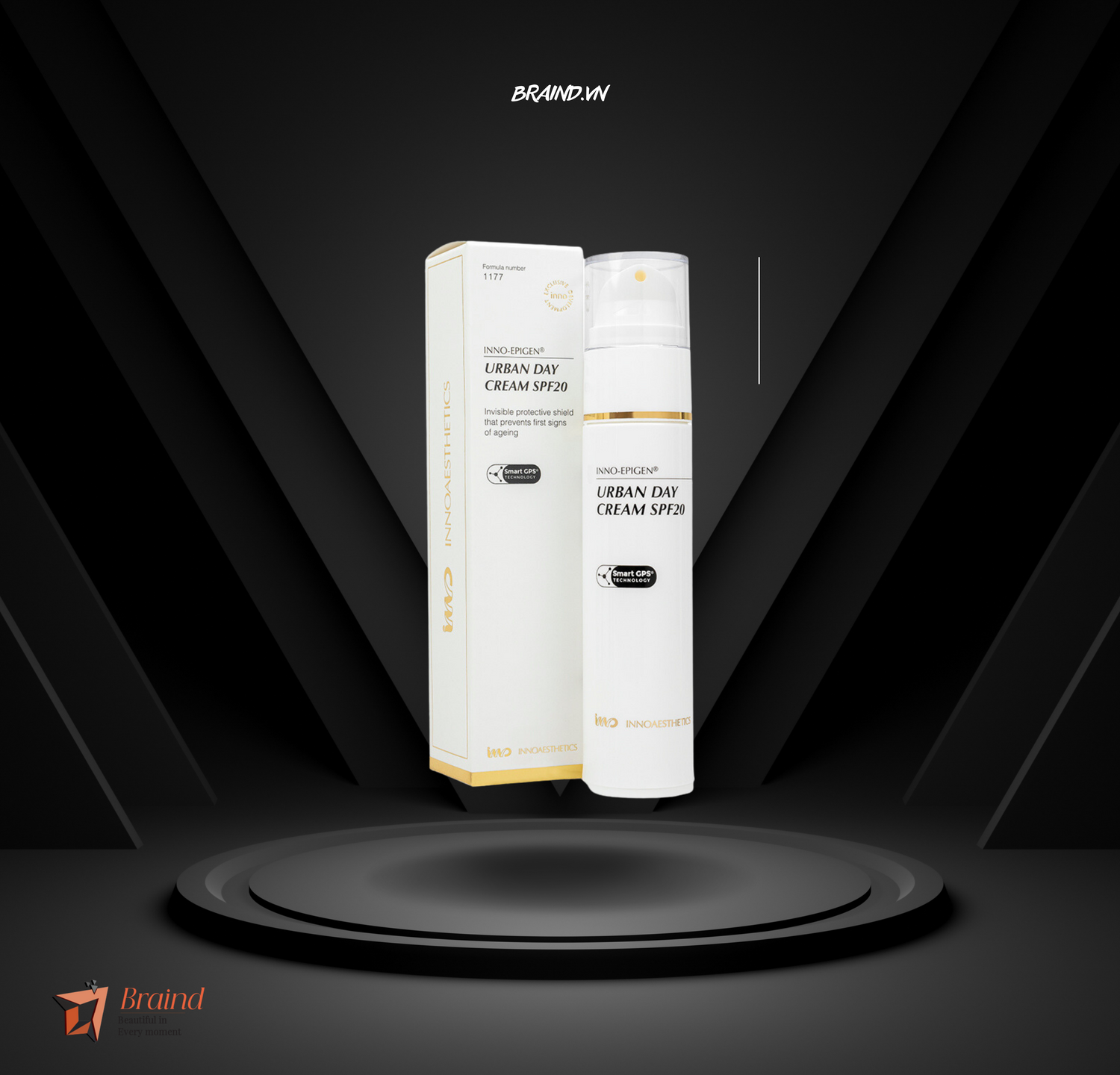 INNOAESTHETICS INNO-EPIGEN URBAN DAY CREAM SPF20– Braind