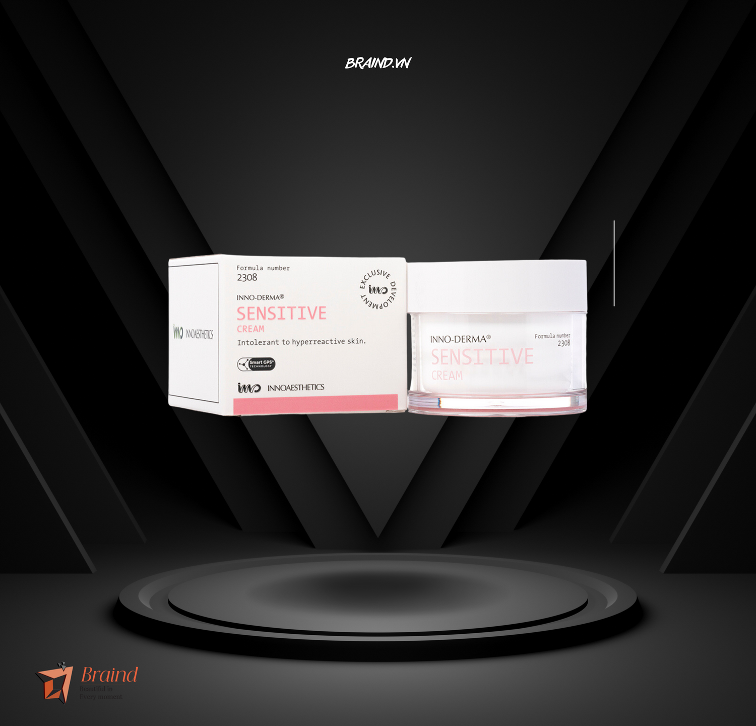 innoaesthetics sensitive cream– Braind