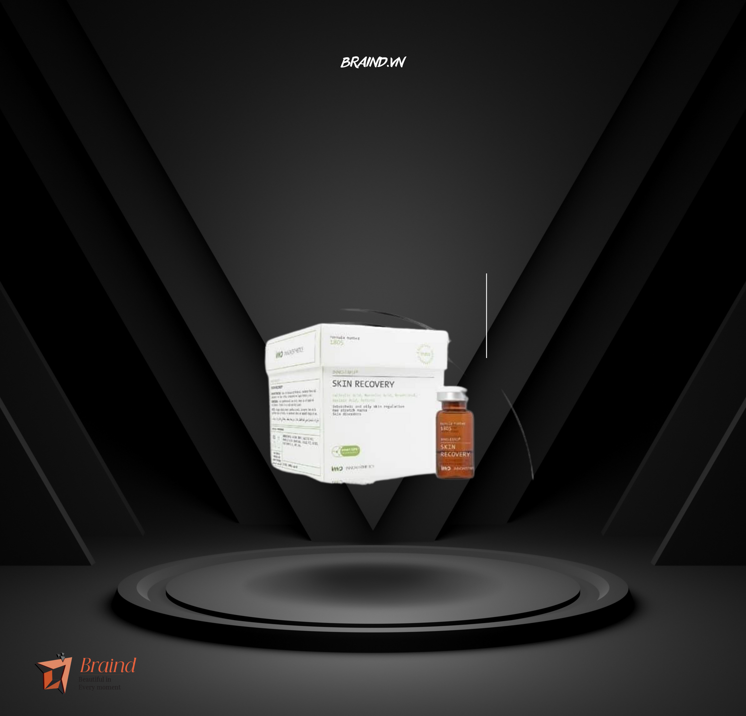 Hoạt chất Peel giúp tái tạo, giảm mụn Innoaesthetics Skin Recovery– Braind