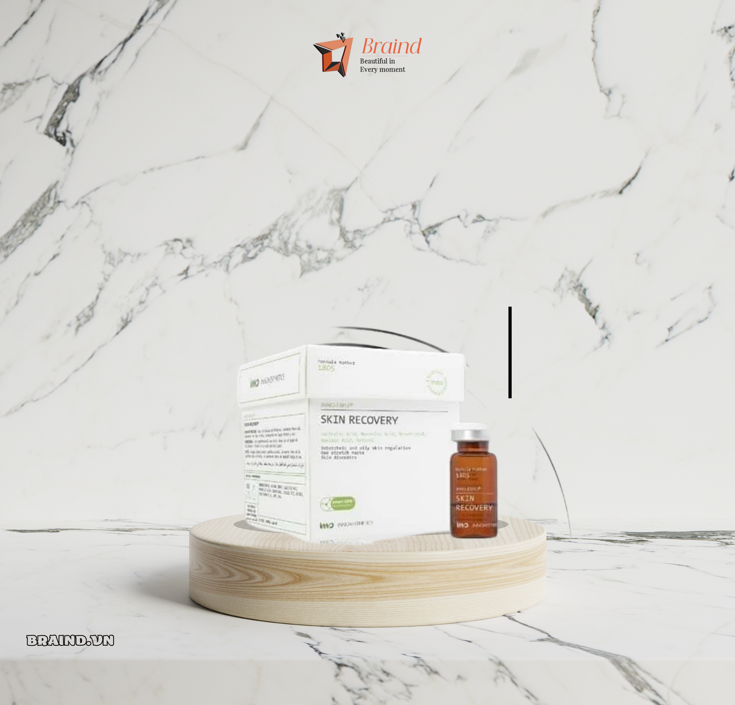 Hoạt chất Peel giúp tái tạo, giảm mụn Innoaesthetics Skin Recovery– Braind