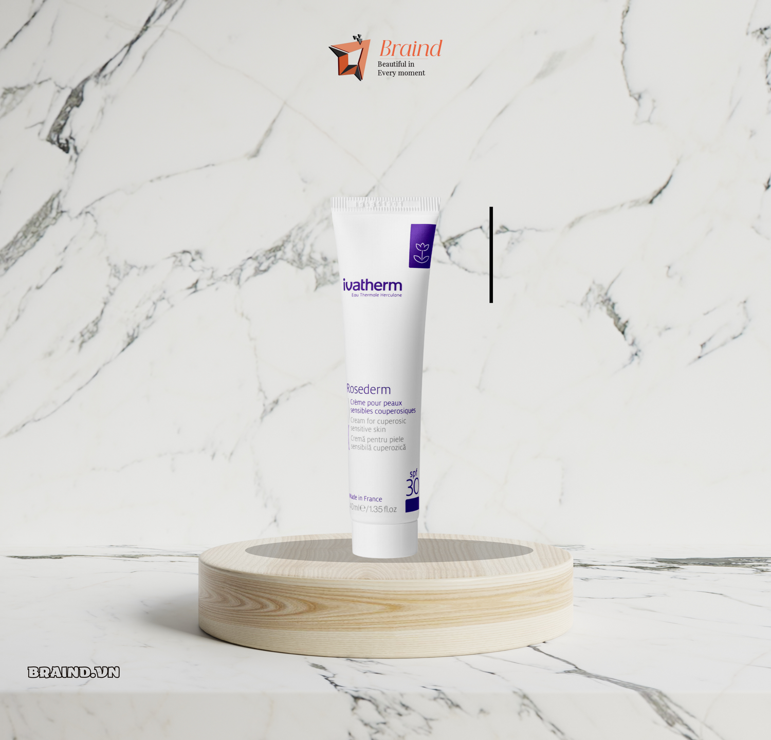ivatherm rosederm spf 30– Braind