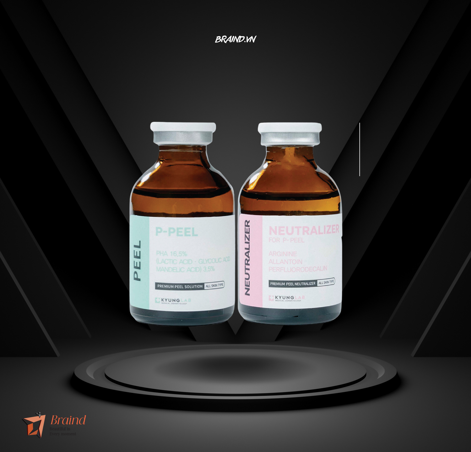 Peel Da Sinh Học Kyunglab P Peel Neutralizer 30ml Braind