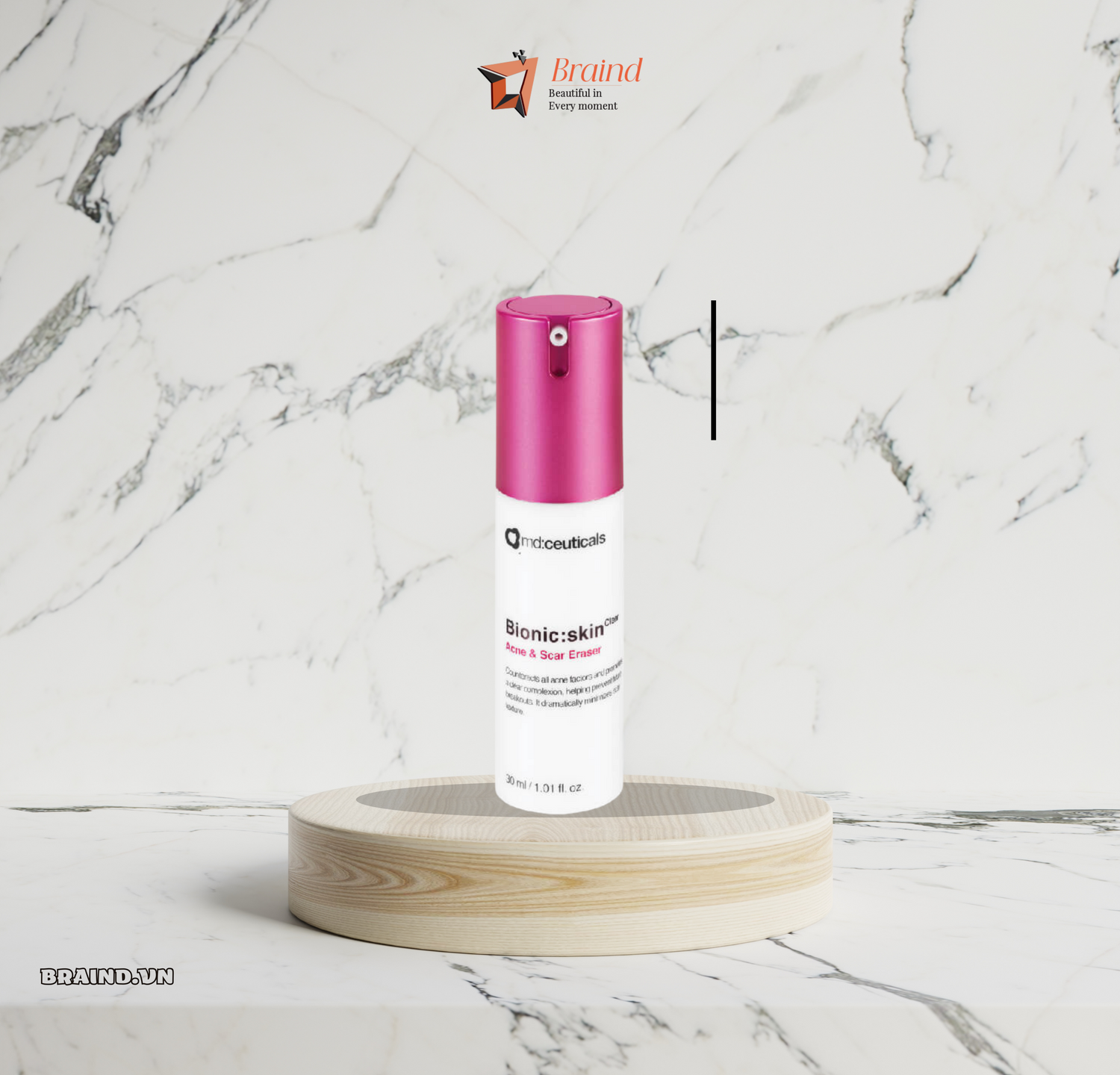 Md_ Ceuticals Bionic Skinclear Acne & Scar Eraser 30ml– Braind