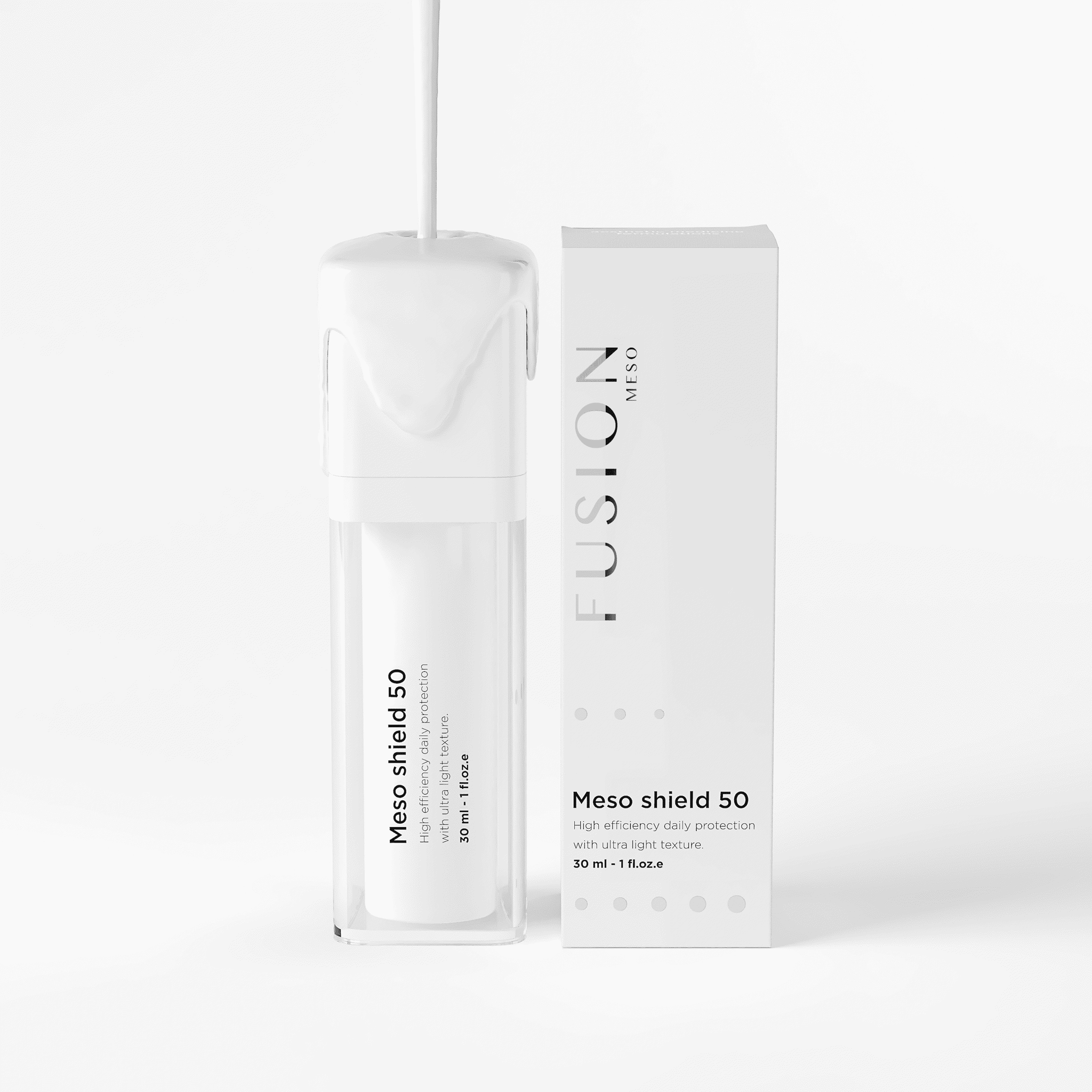 Kem chống nắng dịu nhẹ Fusion Meso Shield 50– Braind