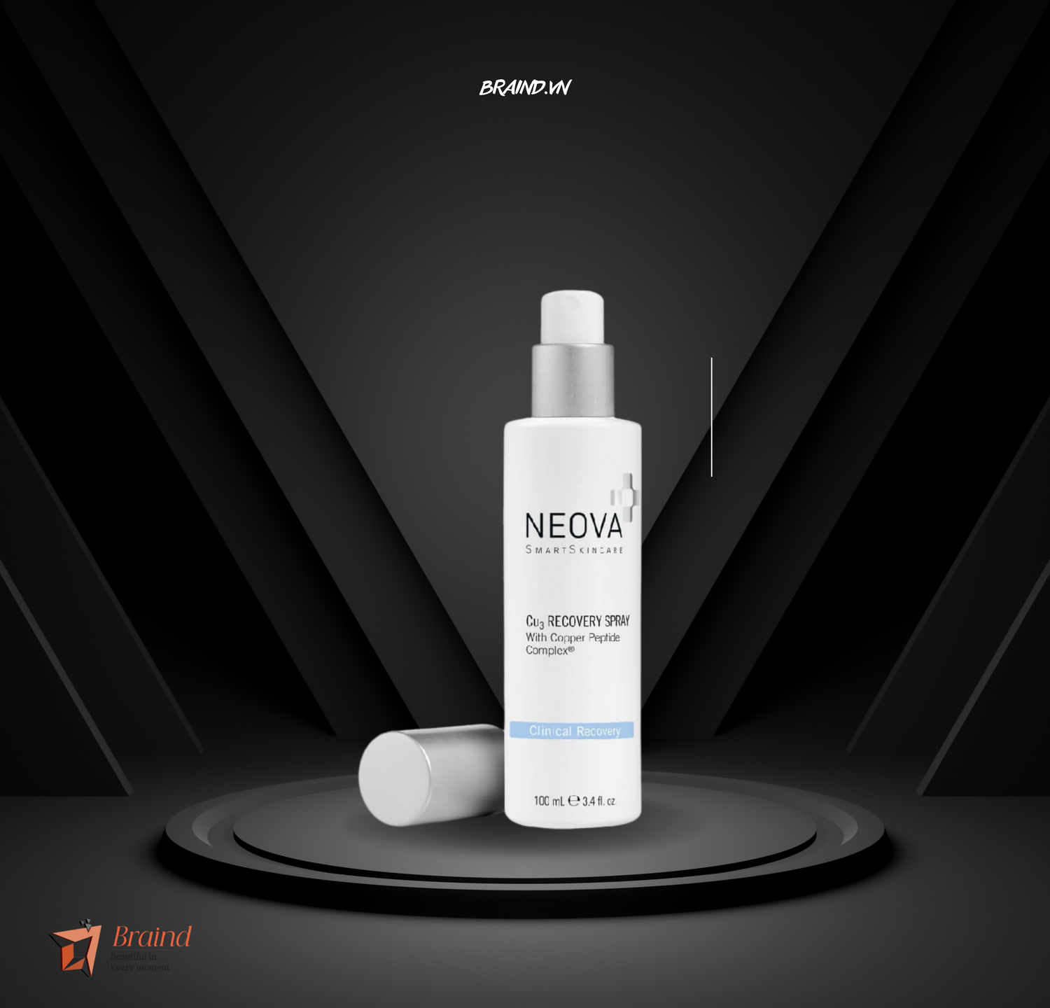 Neova Cu3 Recovery Spray - Xịt Làm Dịu Da Đỏ Sau Laser và Peel– Braind