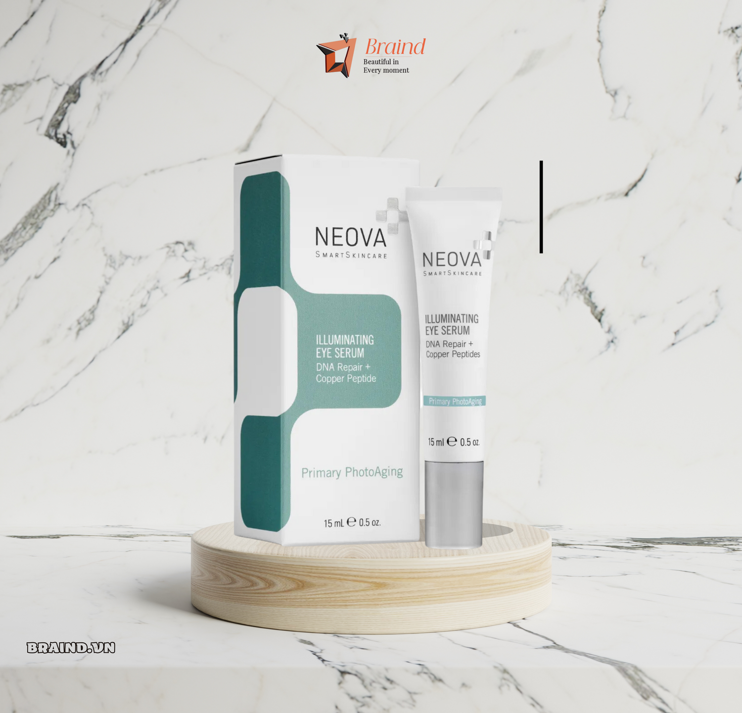 neova illuminating eye serum– Braind