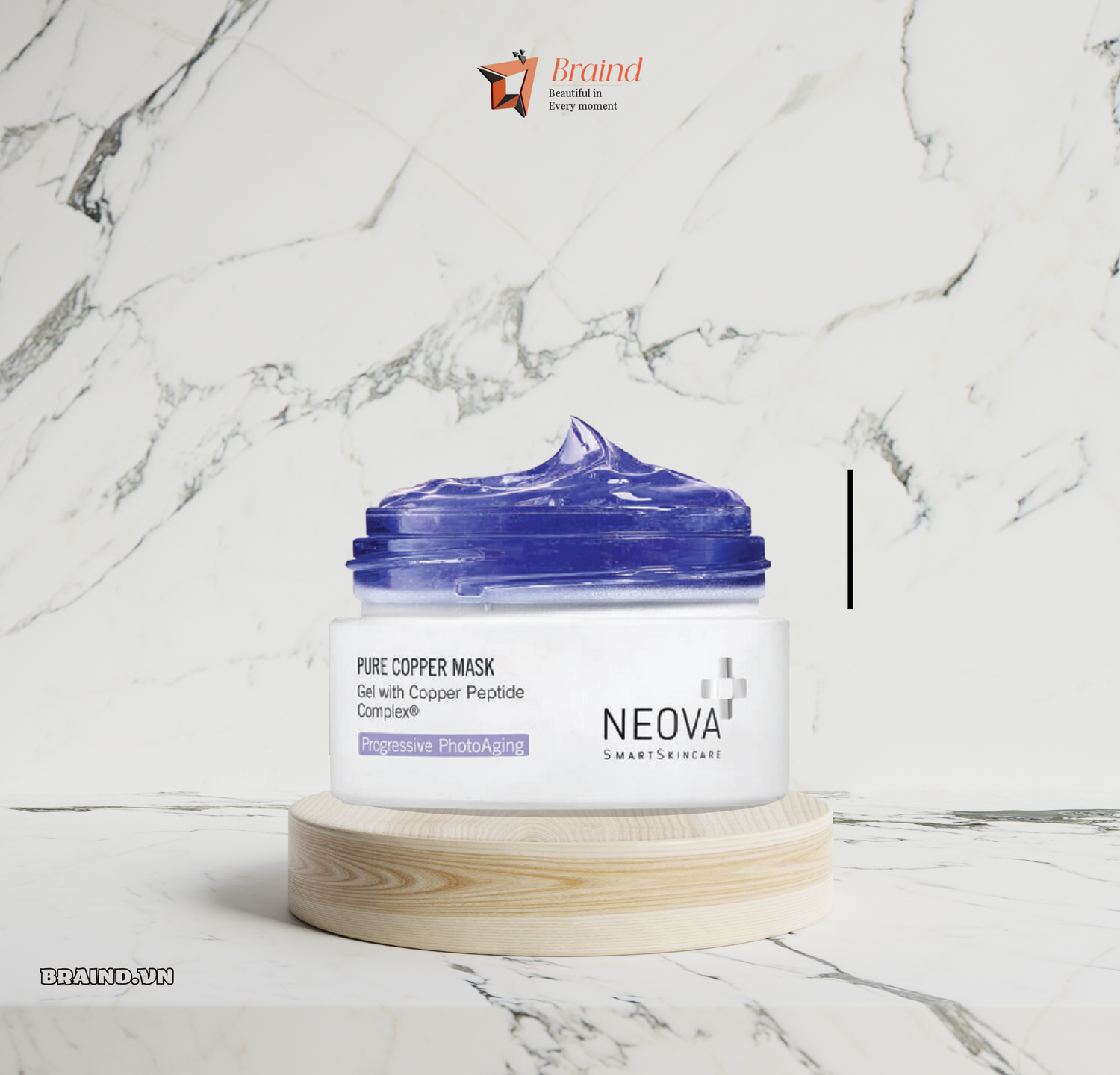 MẶT NẠ ĐỒNG NGUYÊN CHẤT NEOVA PURE COPPER MASK / Copper Peptide Comple ...