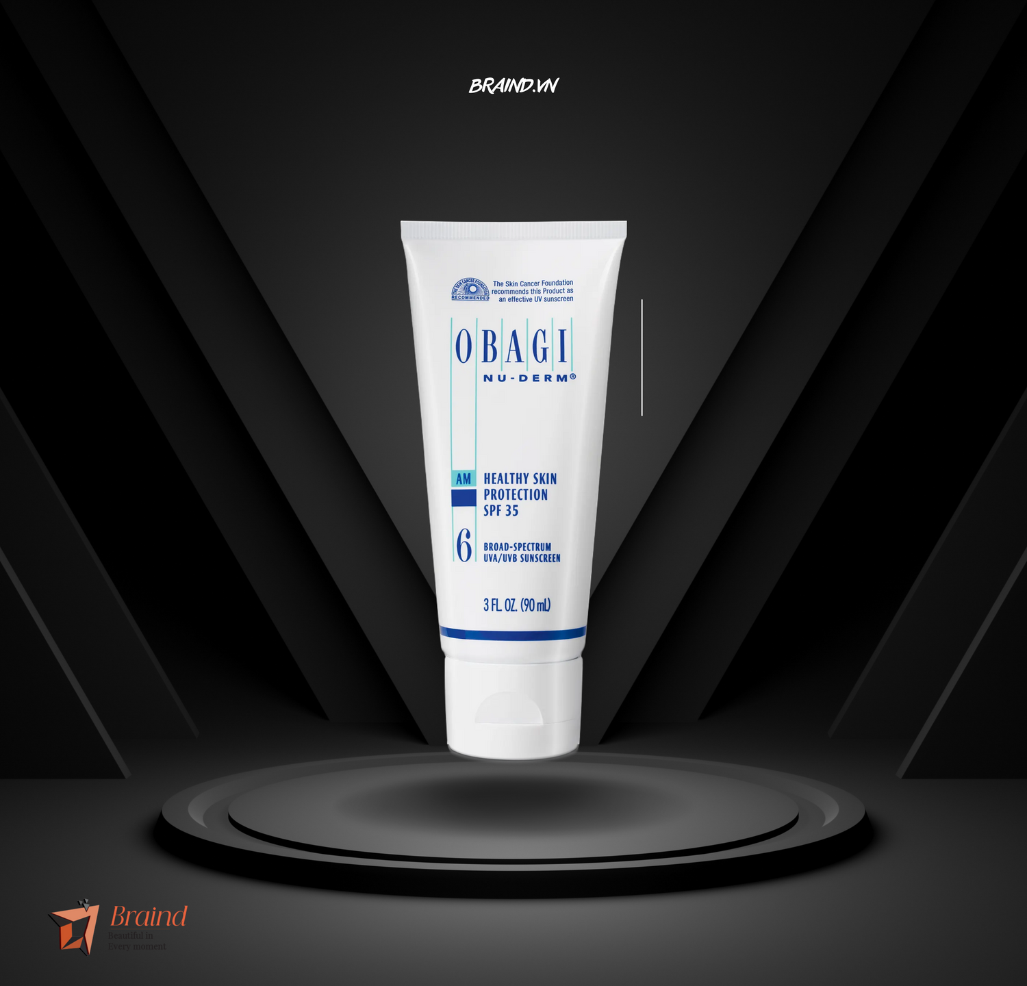 Kem chống nắng Obagi Nu-derm Healthy Skin Protection SPF 35 85G– Braind