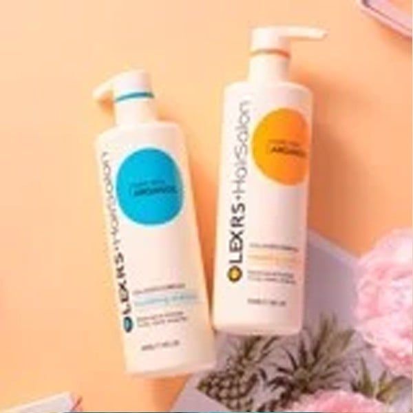 Cặp Dầu Gội Xả Olexrs Argan Oil Collagen Hair Salon 500ml Cho Tóc Khô ...