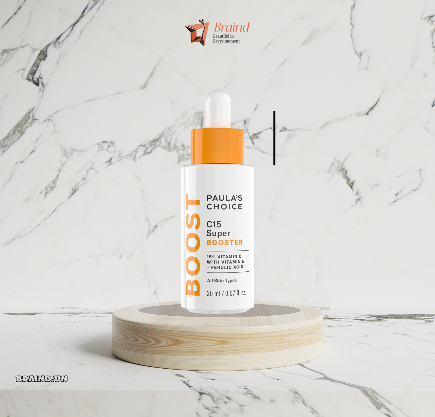 Tinh Chất Paula's Choice 15% Vitamin C Làm Sáng Da Resist C15 Super Bo– Braind