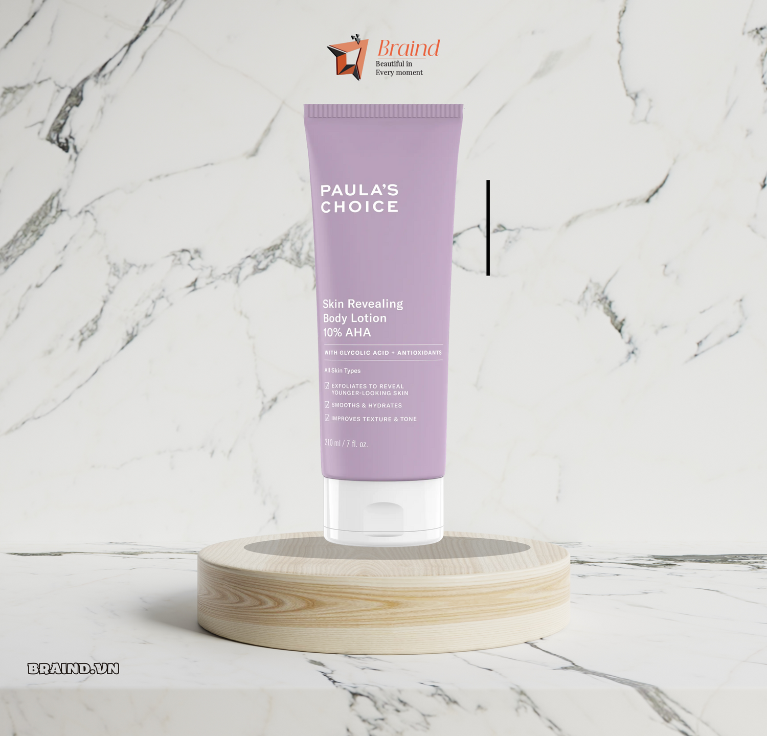 KEM DƯỠNG THỂ LÀM SÁNG DA Paula’s Choice SKIN REVEALING BODY LOTION 10– Braind