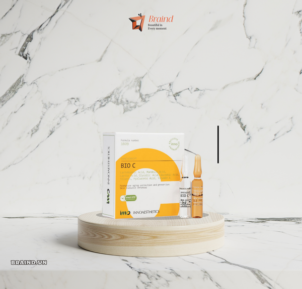 Bộ Trị Liệu Trẻ Hóa Da Tế Bào Gốc Innoaesthetics Inno - Exfo BIO C– Braind