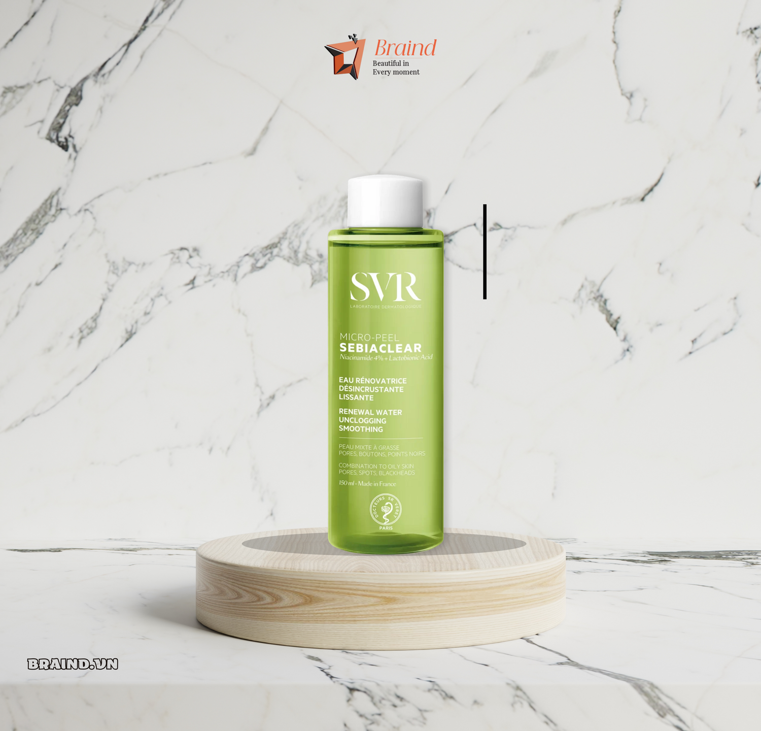 Toner SVR Sebiaclear Dành Cho Da Dầu, Mụn 150ml Sebiaclear Micro Peel ...