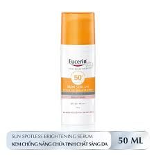 Kem Chống Nắng Eucerin Chứa Tinh Chất Sáng Da 50ml Sun Serum Spotless ...