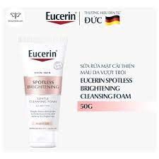Sữa Rửa Mặt Eucerin Tạo Bọt Làm Sáng Da 50g Even Skin Spotless Bright ...