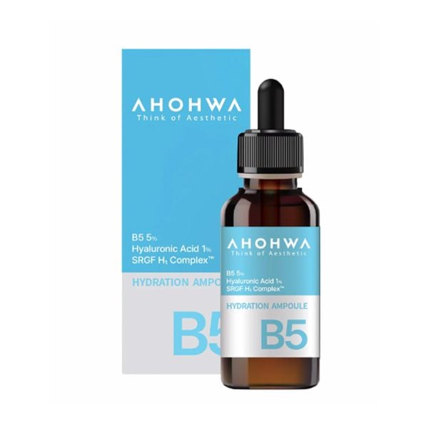Serum Tinh Chất Phục Hồi Ahohwa Hydration Ampoule B5 30ml - Dưỡng Ẩm,– Braind